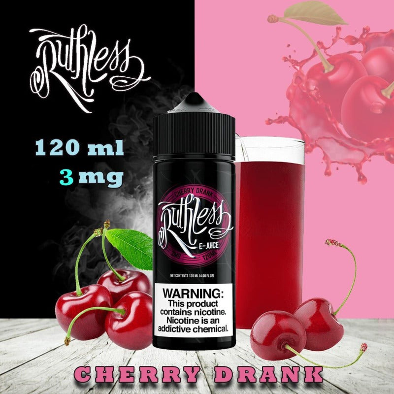 RUTHLESS CHERRY DRANK 120ML – Rider Vapes